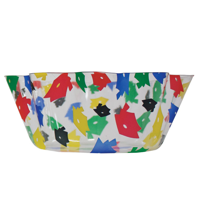 Graduation Cap Toss 8-inch Bowl Clear Plastic Bowl: Party at Lewis ...