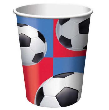 All-Star Soccer 9oz Cups: Party at Lewis Elegant Party Supplies ...