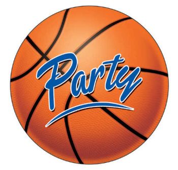 All-Star Basketball Invitation: Party at Lewis Elegant Party Supplies ...