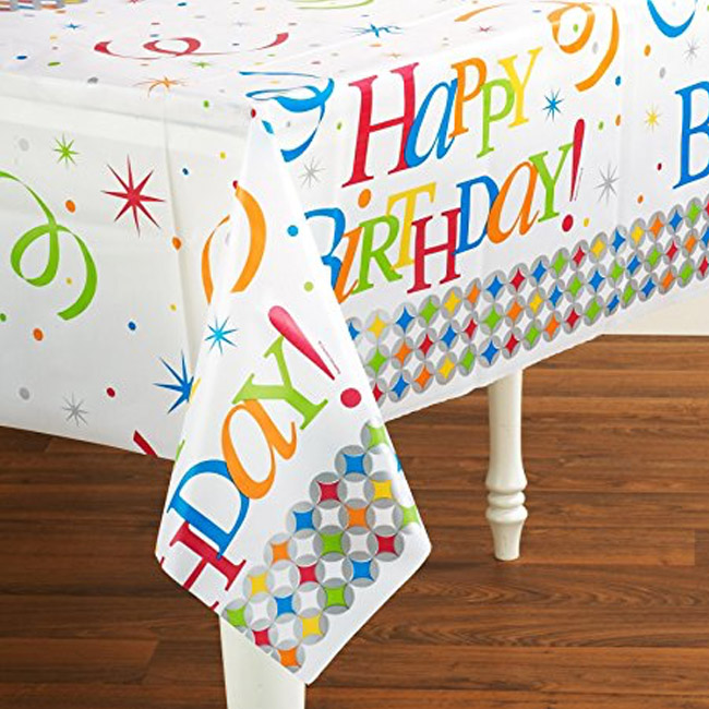 Celebrate in Style Banquet Tablecover: Party at Lewis Elegant Party ...