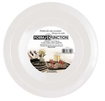 Form & Function 10-1/4-inch Plates, White: Party at Lewis Elegant Party ...