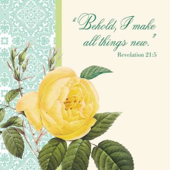 Floral Bliss 3-Ply Lunch Napkins Bible Verse: Party at Lewis Elegant ...