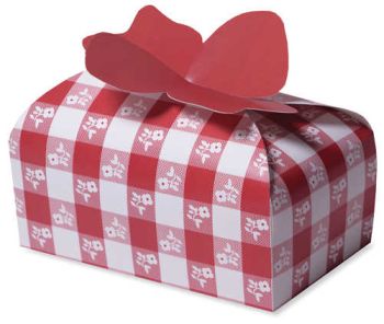 Red Gingham Cookie/Candy Boxes: Party at Lewis Elegant Party Supplies ...