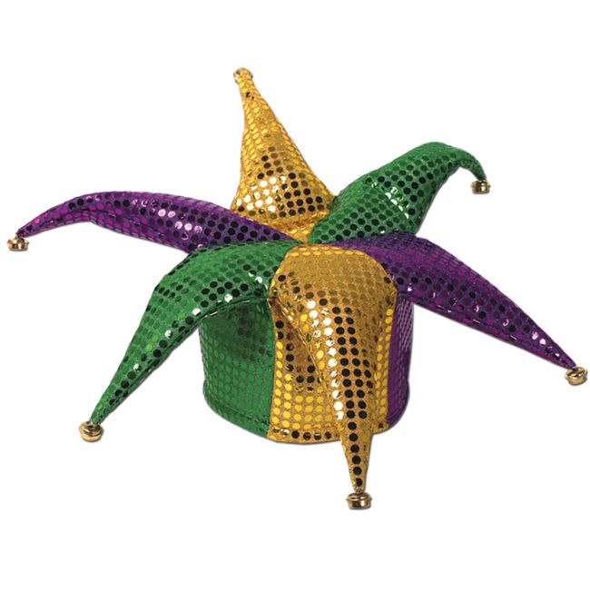 Glitz N Gleam Jester Hat: Party at Lewis Elegant Party Supplies ...