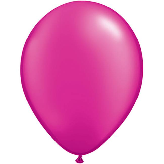 Pearl Magenta 11-inch Qualatex Latex Balloons: Party at Lewis Elegant ...