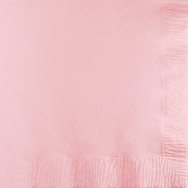 Pink 3-Ply Paper Dinner Napkins: Party at Lewis Elegant Party Supplies ...