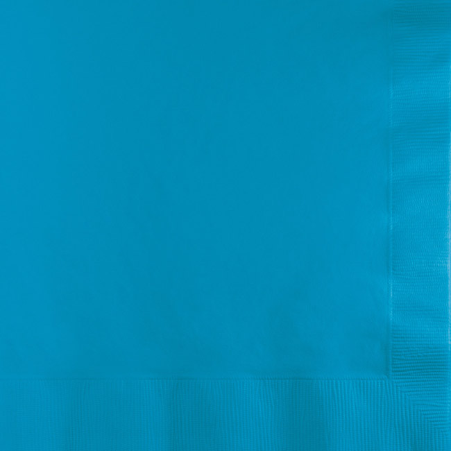 Turquoise 3-Ply Paper Dinner Napkins: Party at Lewis Elegant Party ...