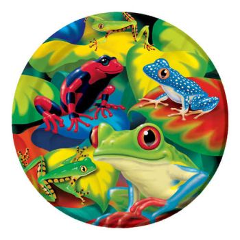 Fun Frogs 9-inch Plates: Party at Lewis Elegant Party Supplies, Plastic ...
