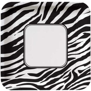 Animal Print Zebra 10-inch Plates: Party at Lewis Elegant Party ...