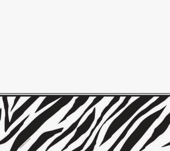 Animal Print Zebra Banquet Table Cover: Party at Lewis Elegant Party ...