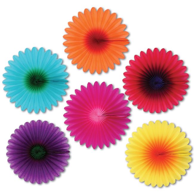 Mini 6-Inch Tissue Flowers: Party at Lewis Elegant Party Supplies ...