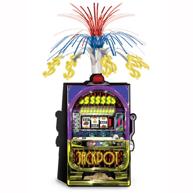 Slot Machine Centerpiece: Party at Lewis Elegant Party Supplies ...