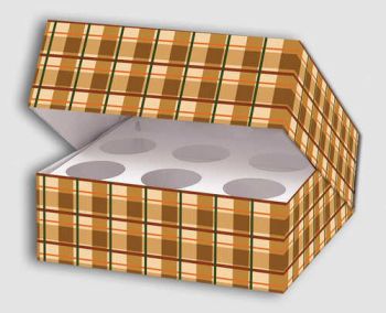 Autumn Cupcake Box: Party at Lewis Elegant Party Supplies, Plastic ...