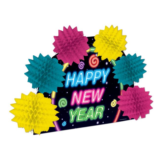 Happy New Year Neon Pop-Over Centerpiece: Party at Lewis Elegant Party ...