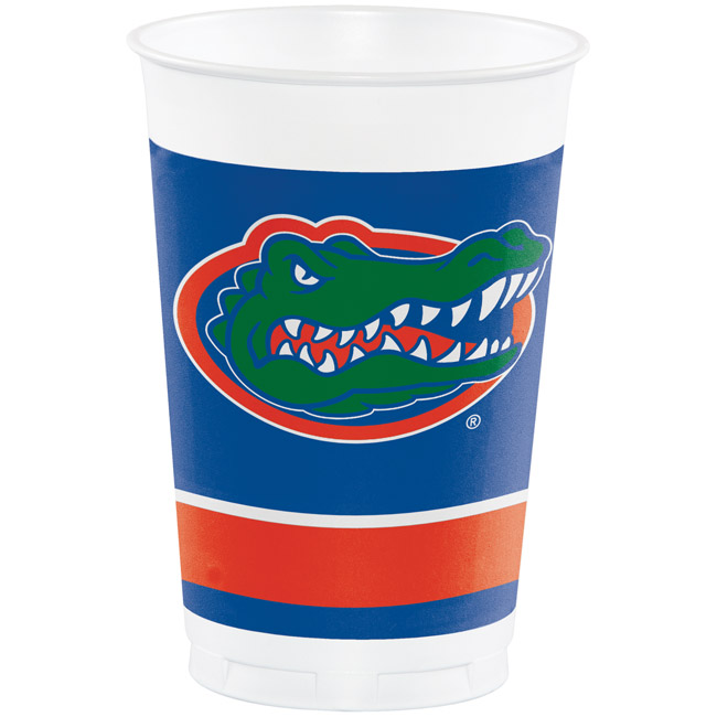 Florida Gators 20oz Plastic Cups: Party at Lewis Elegant Party Supplies ...
