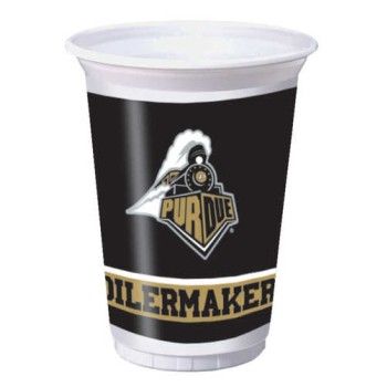 Purdue Boilermakers 20oz Plastic Cups: Party at Lewis Elegant Party ...
