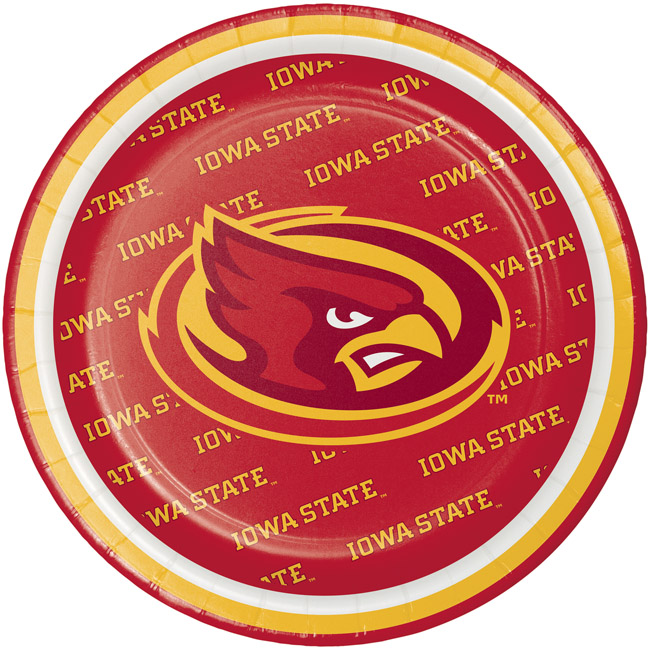 Iowa State Cyclones 7-Inch Plates: Party at Lewis Elegant Party ...