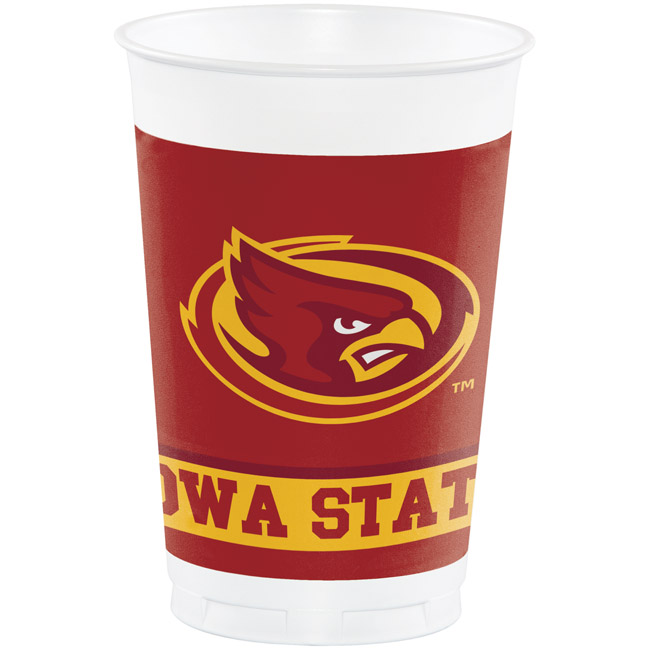 Iowa State Cyclones 20oz Plastic Cups: Party at Lewis Elegant Party ...