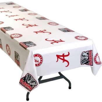 Alabama Crimson Tide Banquet Table Cover: Party at Lewis Elegant Party ...