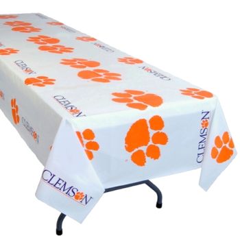 Clemson Tigers Banquet Table Cover: Party at Lewis Elegant Party ...
