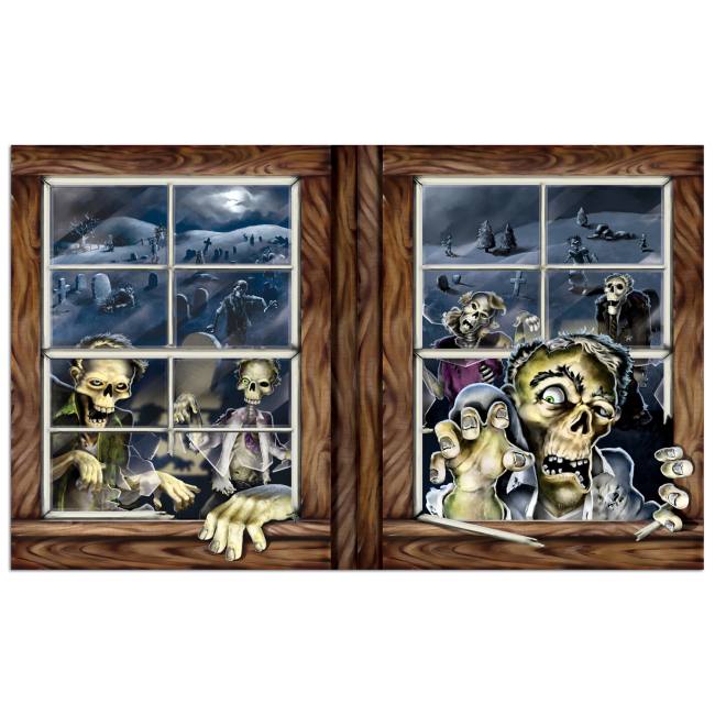 Zombie Attack Insta-View Wall Mural: Party at Lewis Elegant Party ...