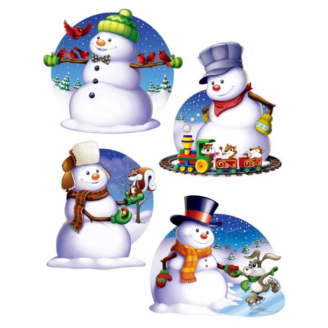 Snowman Cutouts: Party at Lewis Elegant Party Supplies, Plastic ...