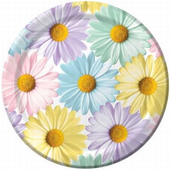Fresh Daisies 10.25-inch Plates: Party at Lewis Elegant Party Supplies ...
