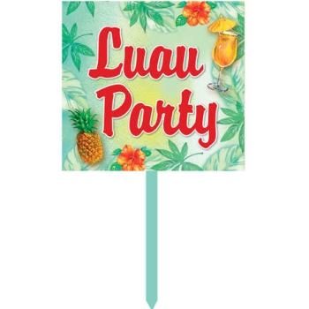 Pineapple Punch Yard Sign: Party at Lewis Elegant Party Supplies ...