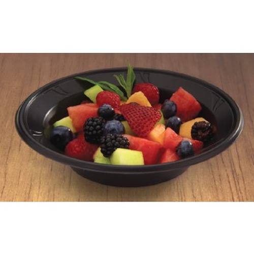 Finesse 12 oz Matte Black Polypropylene Plastic Bowls: Party at Lewis ...