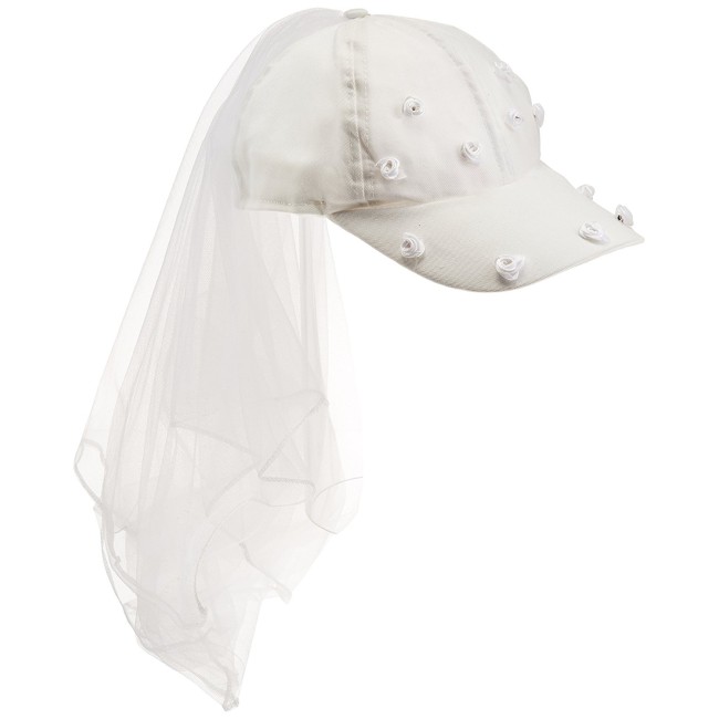 Wedding Bride's Cap w/Veil: Party at Lewis Elegant Party Supplies ...