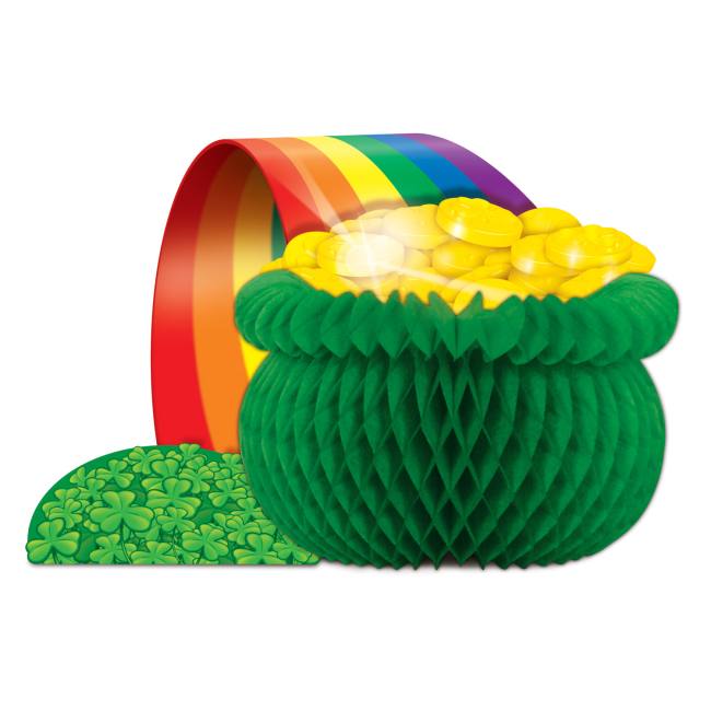 St. Patrick's Day Pot-O-Gold Centerpiece: Party at Lewis Elegant Party ...