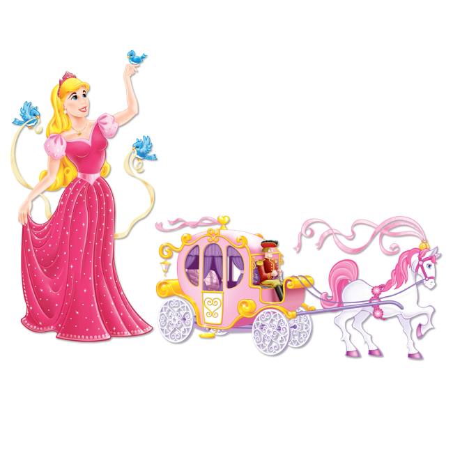 Princess & Carriage Props: Party at Lewis Elegant Party Supplies ...
