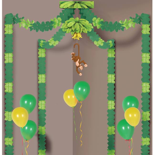 Jungle Monkey Party Canopy: Party at Lewis Elegant Party Supplies ...