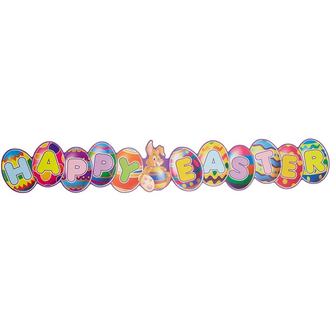 Happy Easter Expandable Sign: Party at Lewis Elegant Party Supplies ...