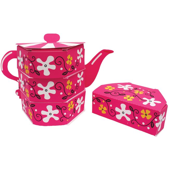 Tea Party Favor Boxes Centerpiece: Party at Lewis Elegant Party ...