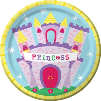 Princess Castle Fun 9-inch Plates: Party at Lewis Elegant Party ...