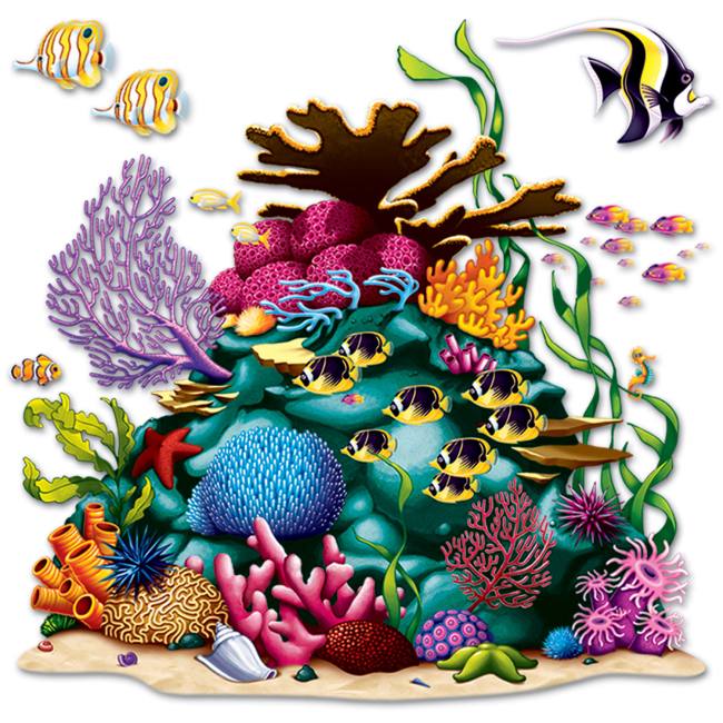 Coral Reef Props: Party at Lewis Elegant Party Supplies, Plastic ...