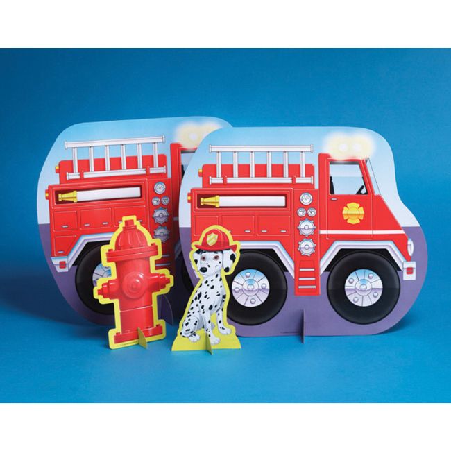 Firefighter Stand-up Centerpiece: Party at Lewis Elegant Party Supplies ...