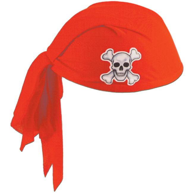 Red Pirate Scarf Hat: Party at Lewis Elegant Party Supplies, Plastic ...