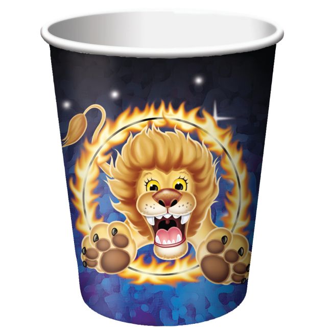 Big Top Circus 9oz Hot/Cold Cups: Party at Lewis Elegant Party Supplies ...