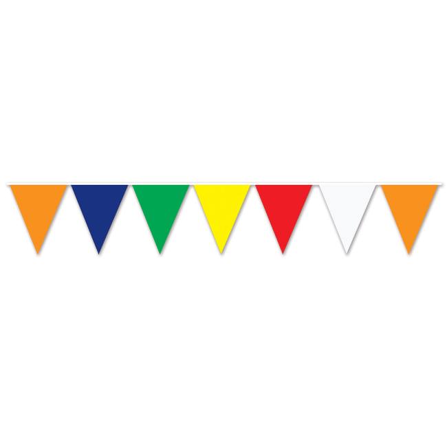 Multi-Color All-Weather 30-foot Pennant Banner: Party at Lewis Elegant ...