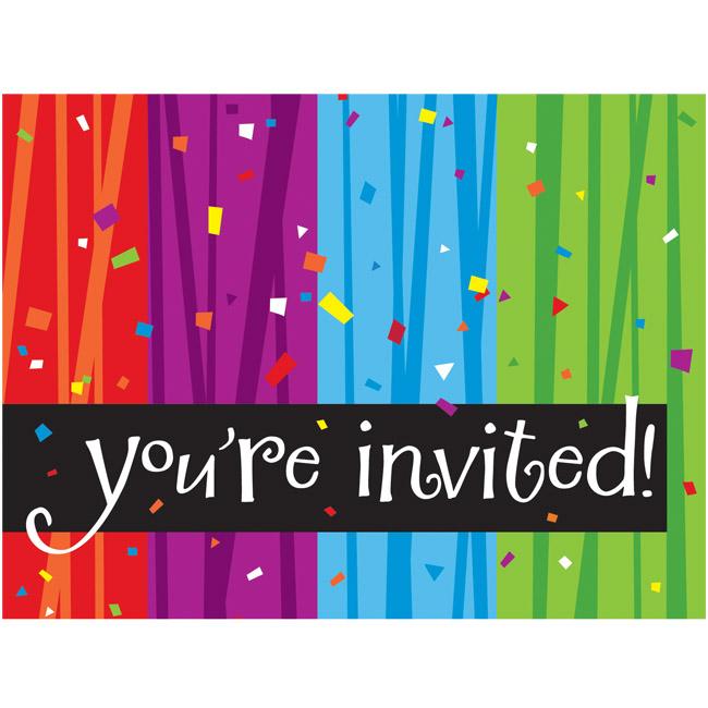 Milestone Celebration Fold-Over Invitations: Party at Lewis Elegant ...