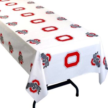Ohio State Buckeyes Banquet Table Cover: Party at Lewis Elegant Party ...