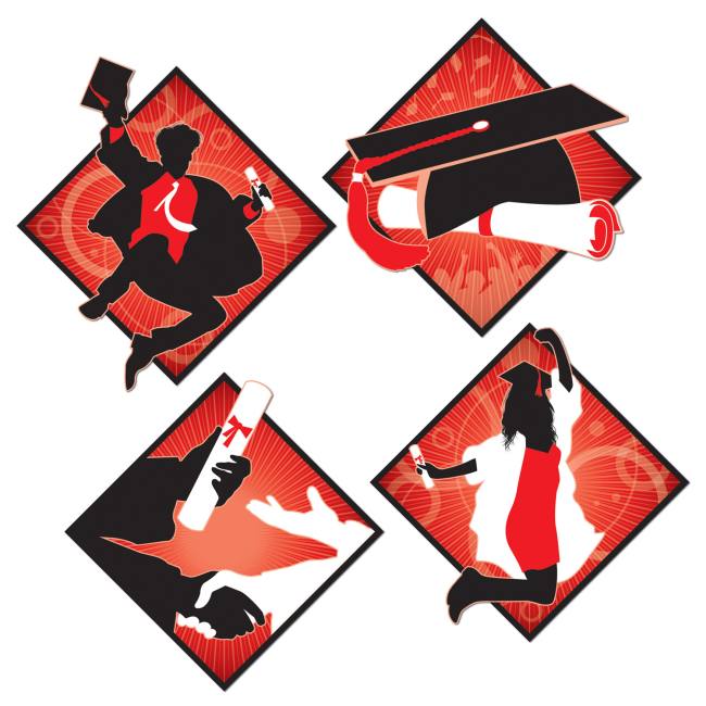 Graduation Cutouts #1: Party at Lewis Elegant Party Supplies, Plastic ...