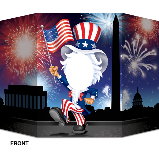 Patriotic Photo Prop: Party at Lewis Elegant Party Supplies, Plastic ...