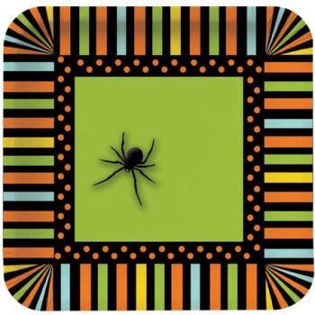 Spooky Spiders 7-inch Deep Dish Plates: Party at Lewis Elegant Party ...
