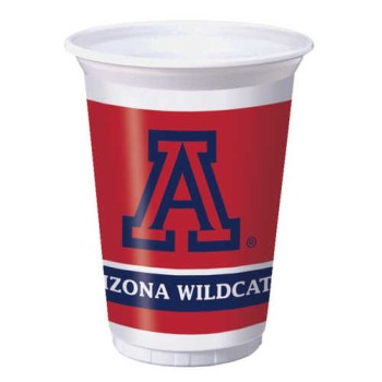 Arizona Wildcats 20oz Plastic Cups: Party at Lewis Elegant Party ...