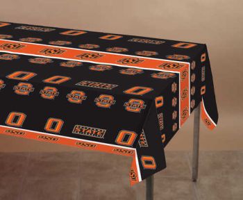 Oklahoma State Cowboys Plastic Tablecloth: Party at Lewis Elegant Party ...