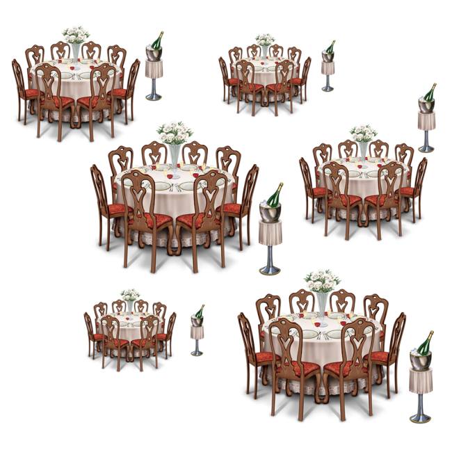 Black-Tie Dining Props: Party at Lewis Elegant Party Supplies, Plastic ...