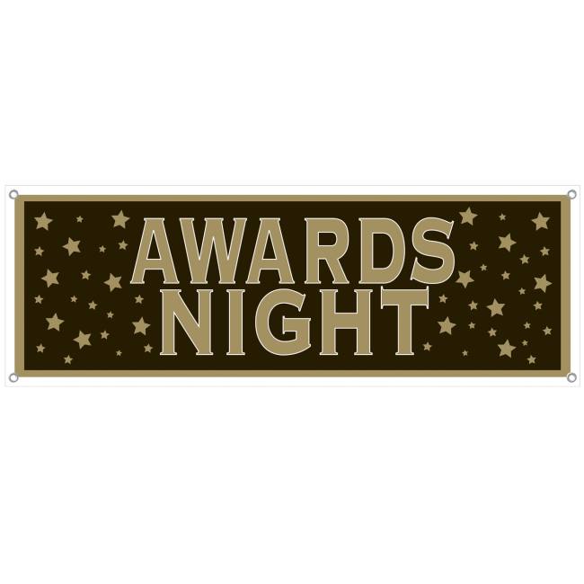 Awards Night All-Weather Sign Banner: Party at Lewis Elegant Party ...